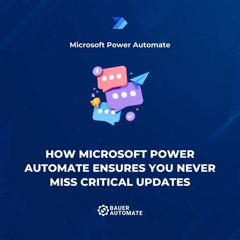 Powerautomate Productivity Efficiency Workflow Microsoft Bauer Automate