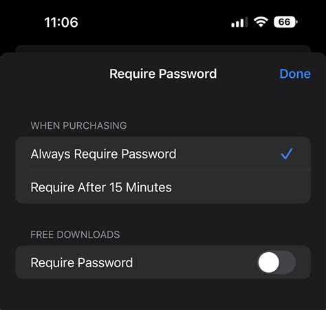 App Store Requiring Password For Free Apps Even Though Its Turned Off In Settings Any Ideas