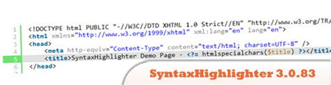 Jquery Syntax Highlighters Sitepoint