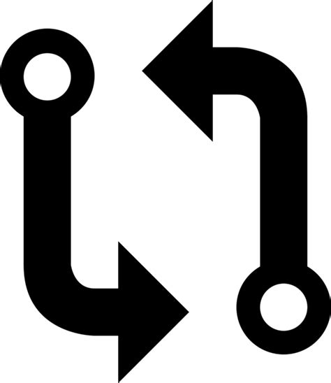 Gui Git Compare Icon Svg Vector