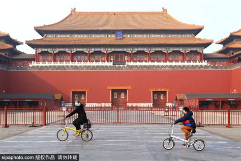 疫情时期的北京街头