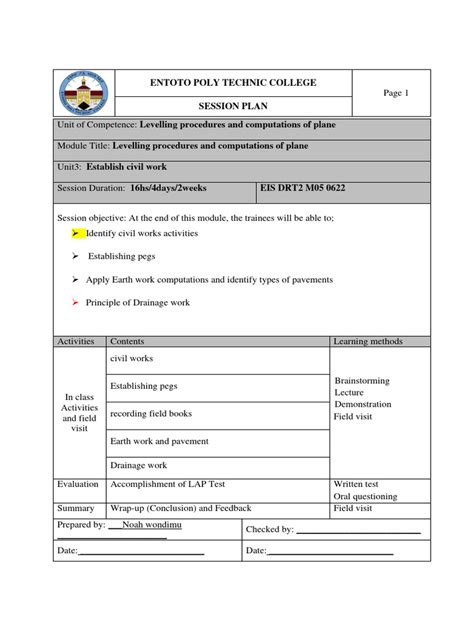 Leveling Unit3 Pdf Road Surface Materials