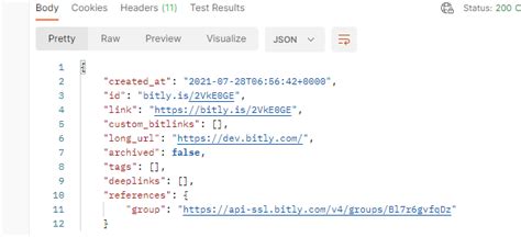 How To Call Bitly V4 Api To Shorten Url Using Client C