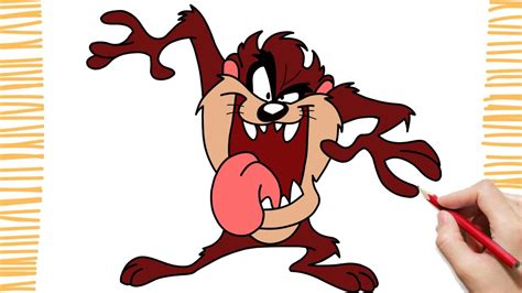 How To Draw Taz