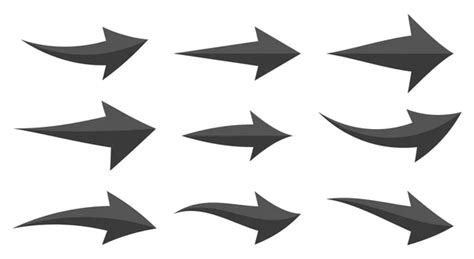 Black Vector Mouse Cursor Set — Stock Vector © Rclassenlayouts 8738915