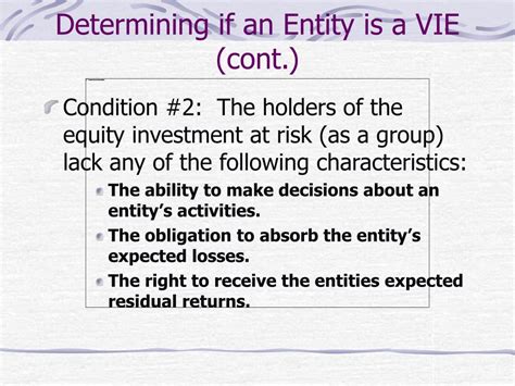 Ppt Variable Interest Entities Powerpoint Presentation Free Download Id783733