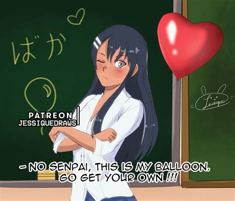 Nagatoro [monthly Sketch Reward] By Jessiquedraws On Deviantart