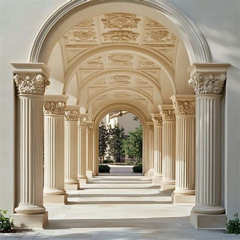 Classical Stone Arches And Columns For Timeless Building Material