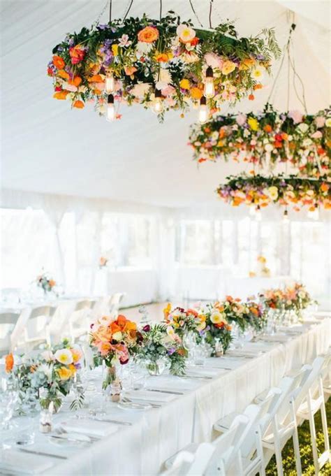 9 Huwelijkstrends Die We In 2021 Op Elk Feest Zullen Spotten Wedding Reception Flowers Spring
