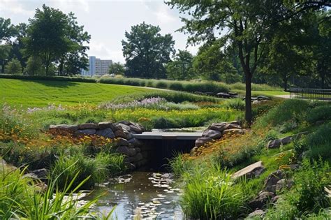 Premium Photo Creating Green Infrastructure Designs Ar Generative Ai