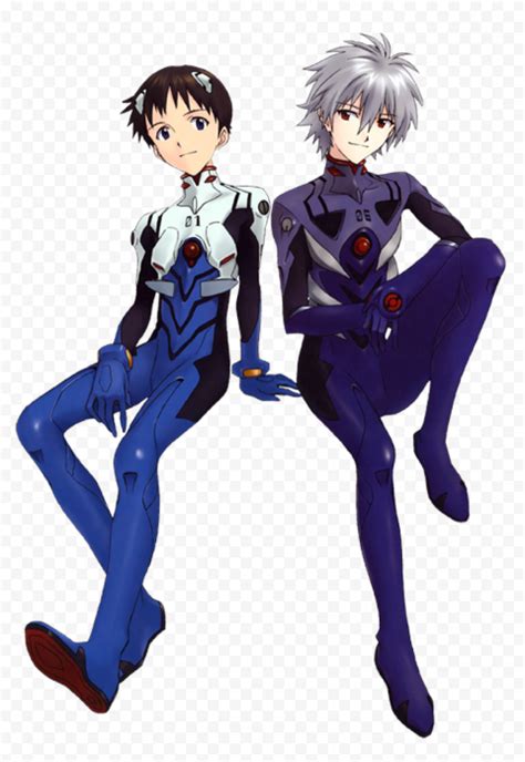 Hd Kaworu Nagisa And Shinji Ikari Manga Characters Png Citypng