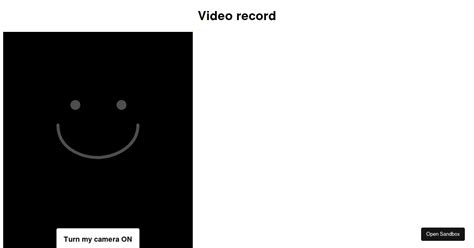 React Media Recorder Examples Codesandbox