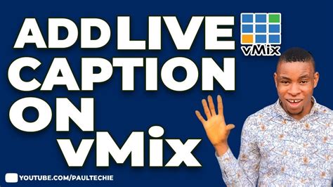 STEP BY STEP How To Do LIVE CAPTION On VMix Add Live Caption On VMix
