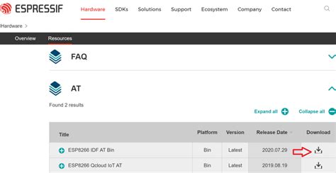 آپدیت فریمور Firmware ماژول Esp8266