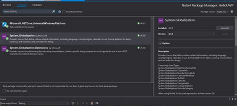 C How To Use A Specific Version Of System Globalization Stack Overflow