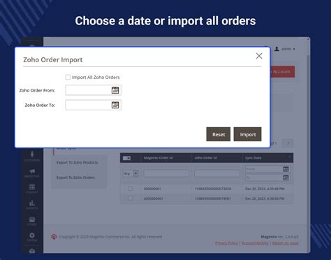Magento Zoho Inventory Integration WebKul
