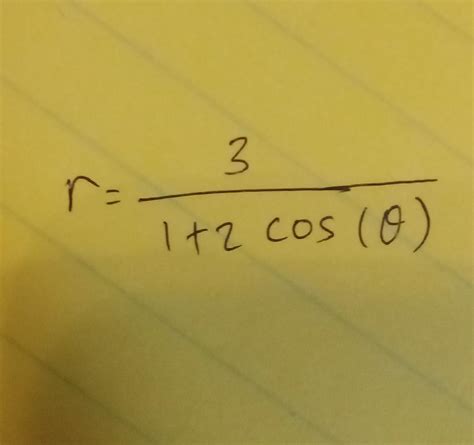 Solved Afind The Eccentricity B Identify The Conic C