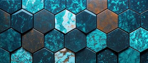 Premium Ai Image Hexagon Concept Design Abstract Technology Background Generative Ai
