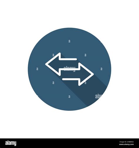 Two Headed Arrow Stock Vector Images Alamy