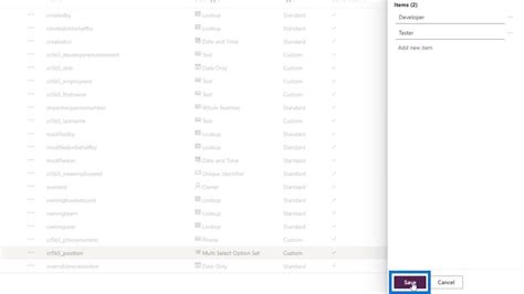powerapps form adding and modifying fields