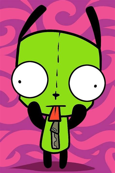 Gir Invader Zim Cute Whenever He Breaks Into Dibs House He Steals Sugar From His Pantry And Once