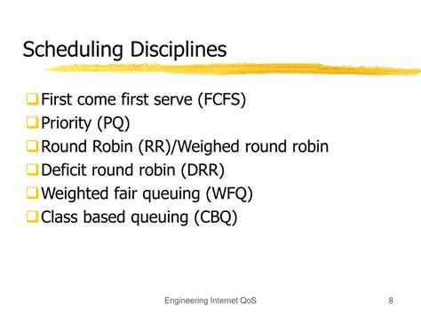 PPT Scheduling For QoS Management PowerPoint Presentation Free Download ID