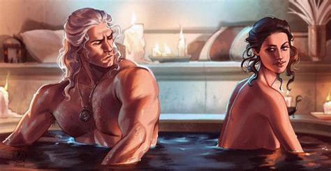 The Witcher Fan Art Of Geralt And Yennefer Could Make You Question Your