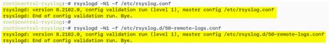 How To Create A Centralized Logging Rsyslog Configuration