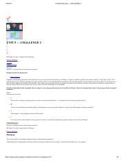 Conflict Resolution Unit 5 CHALLENGE 2 2 Pdf 1 4 2021 Conflict Resolution CHALLENGE 2 Score