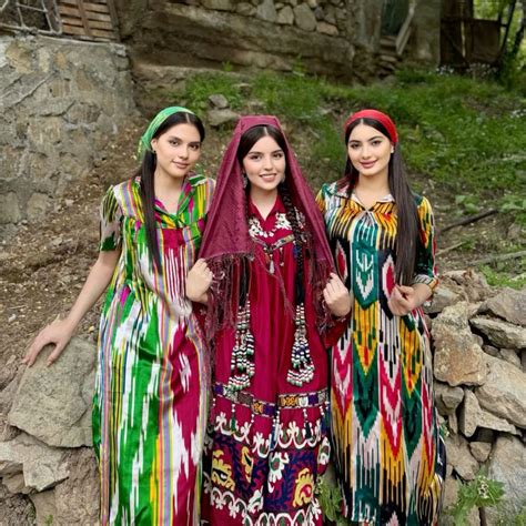 Tajik Traditional Clothes Этнические наряды Модные образы Наряды