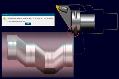 Automatic Turning Tool Holder Collision Shape Creation
