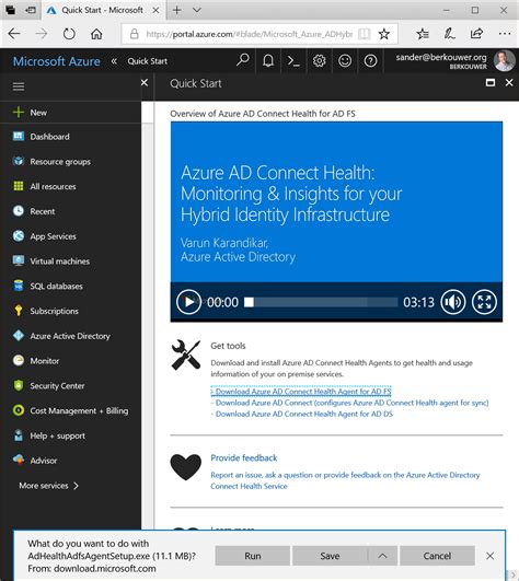 configuring the azure ad connect health agent for ad fs on server core the things that are