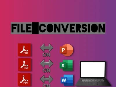 PDF To Word Excel Conversion Upwork