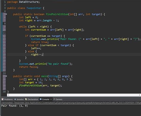 100days Codechallenge Finding Pairs In A Sorted Array Anuroop S S Posted On The Topic