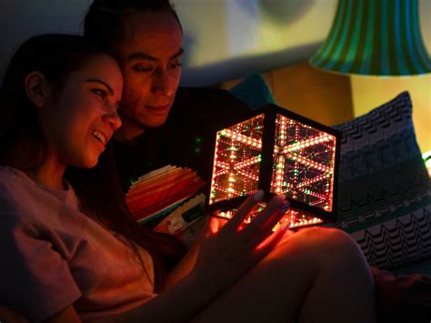 HyperCube Nano LED Infinity Cube Is Sound Reactive And App Enabled Ultrachromatic Art Gadget Flow