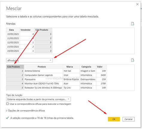Como Mesclar Consultas No Power Bi Ninja Do Excel