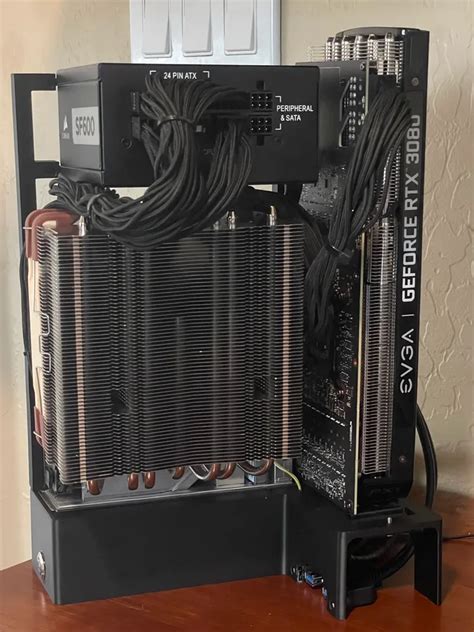 NutCase Open Frame ITX Case By Crypt Download Free STL Model