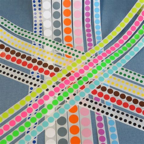 Color Coding Dots Labels Rm Leducandcie