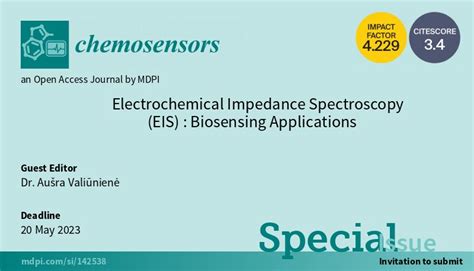 Chemosensors Mdpi On Linkedin Si Electrochemicalimpedancespectroscopy Biosensors