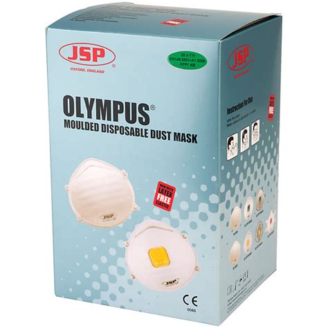 Jsp Bej110 001 B00 Olympus Moulded Disposable Dust Masks Ffp 1 Box Of 20 Replenishh