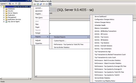 Sql Server Standard Reports Aureus Salah