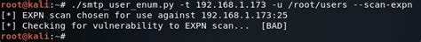 Python Smtp User Enumeration For Penetration Testing