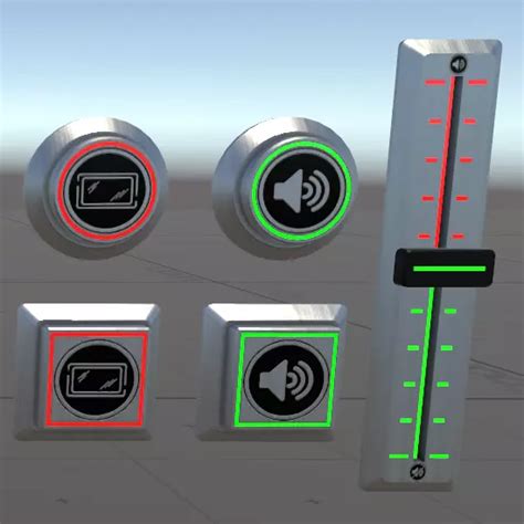 Lf Advanced Pushable Button And Slider For Vrchat Worlds Sdk3 By