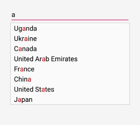 Xamarin Autocomplete Entry Autocomplete Textbox Syncfusion