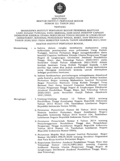 Data Mahasiswa Beasiswa Pdf