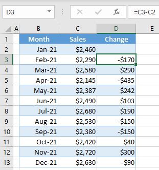 How To Add A Plus Sign For Positive In Excel Google Sheets Automate Excel