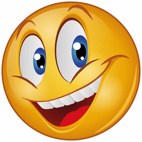 Cartoon Character Emoji Emotion Face Happy Smile Icon Download On Iconfinder