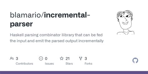 Github Blamarioincremental Parser Haskell Parsing Combinator