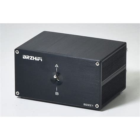 Brzhifi Passive Audio Signal Switcher 2 In 2 Out Switch Selector Box 2