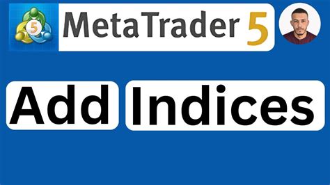 How To Add Indices In Metatrader 5 Mt5 On Laptoppcmac Easy To Follow Youtube